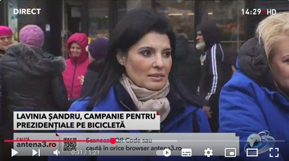 Lavinia Șandru, candidatul PUSL la alegerile prezidențiale, a plecat în ...